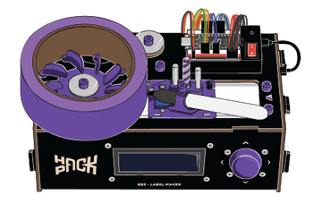 Label Maker - Stepper Motor