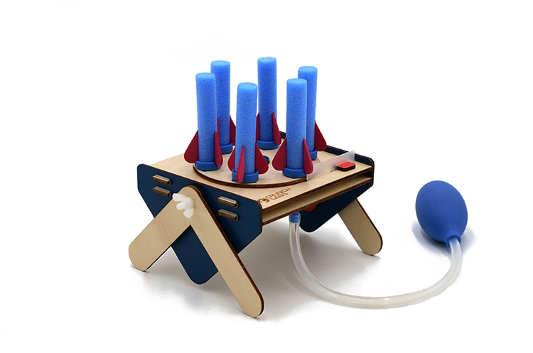 Rocket Revolver - Compressed Air